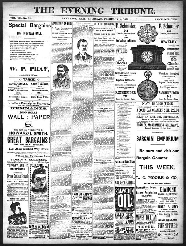 The Evening Tribune. February 02, 1893 - Digital Commonwealth