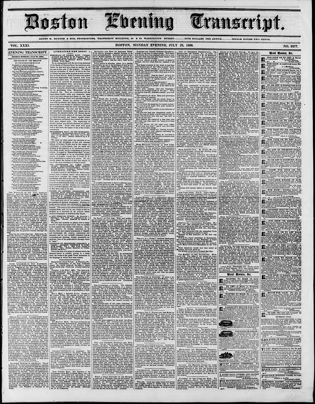 Boston Evening Transcript - Digital Commonwealth