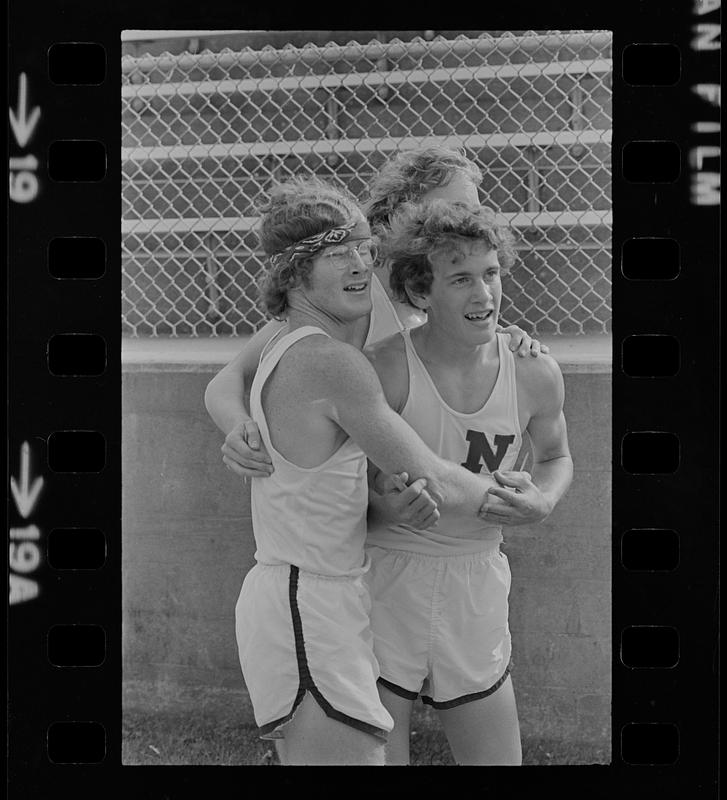 Cross country, Bert and John Steeves - Digital Commonwealth