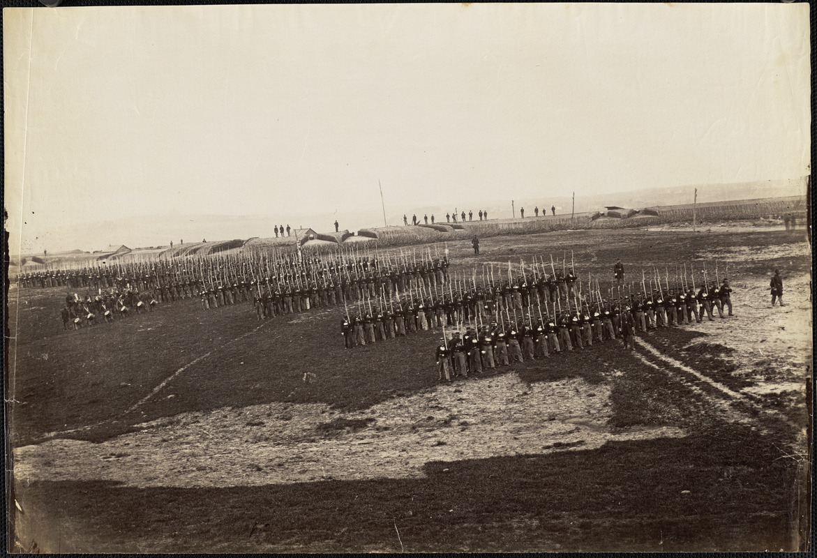 Fort Lyon near Alexandria, Virginia, 26th New York Infantry - Digital ...