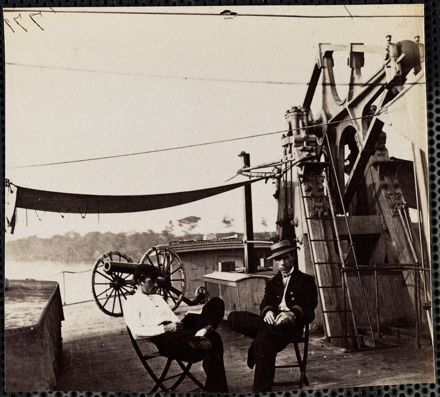 Deck of U.S.S. Hunchback - Digital Commonwealth