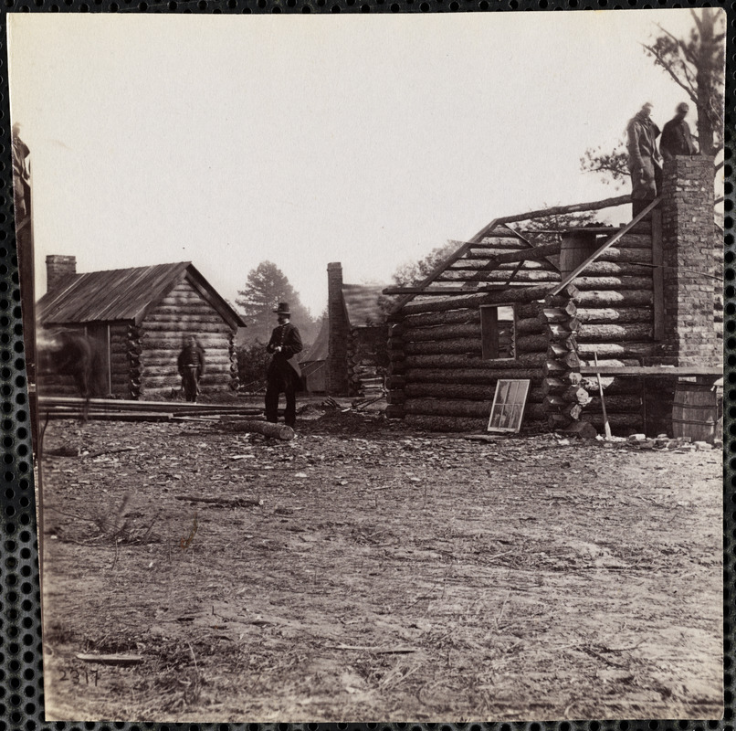 Winter Quarters, Army of the Potomac near Fort Brady - Digital Commonwealth