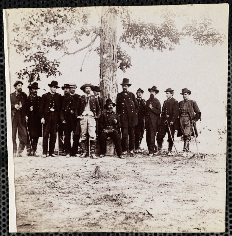 General J. H. Martindale + staff - Digital Commonwealth