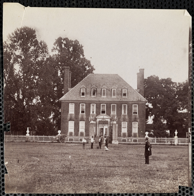Westover House Near Harrison's Lodge, James River - Digital Commonwealth