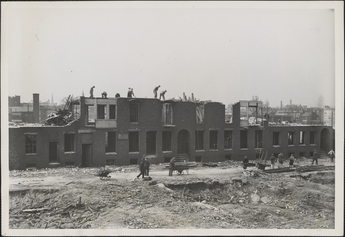 Demolition of 109 existing buildings was required before PWA's ...