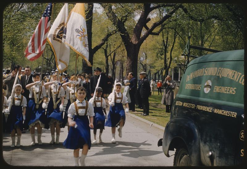 May procession, Boston Common - Digital Commonwealth