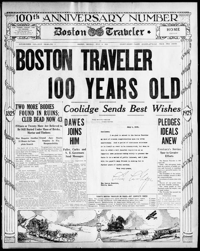 The Boston Traveler. July 06, 1925 - Digital Commonwealth