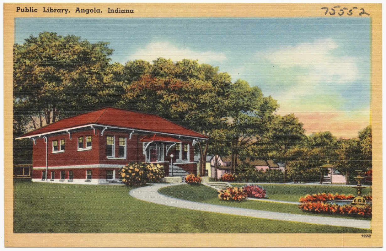 Public library, Angola, Indiana - Digital Commonwealth