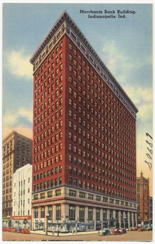 Merchants Bank Building, Indianapolis, Indiana - Digital Commonwealth