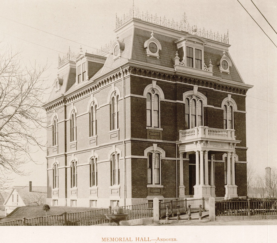 Memorial Hall, Andover - Digital Commonwealth