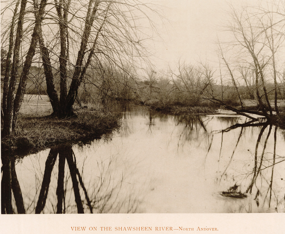 View on the Shawsheen River, North Andover - Digital Commonwealth
