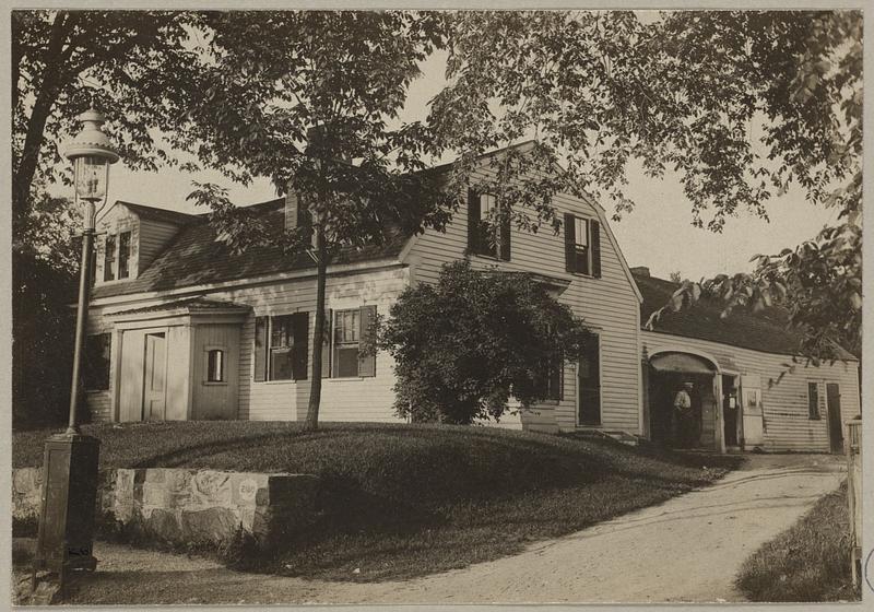 Boston, Massachusetts. West Roxbury. Old Colburn House, Centre St. The ...