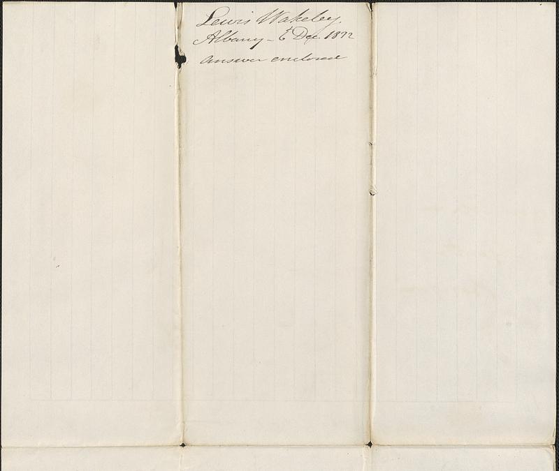 Lewis Wakeley to George Coffin, 6 December 1832 - Digital Commonwealth