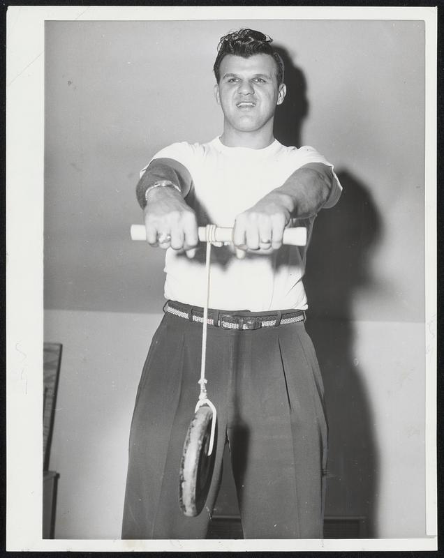 Winter Workout finds Bill (Moose) Skowron of the New York Yankees doing ...