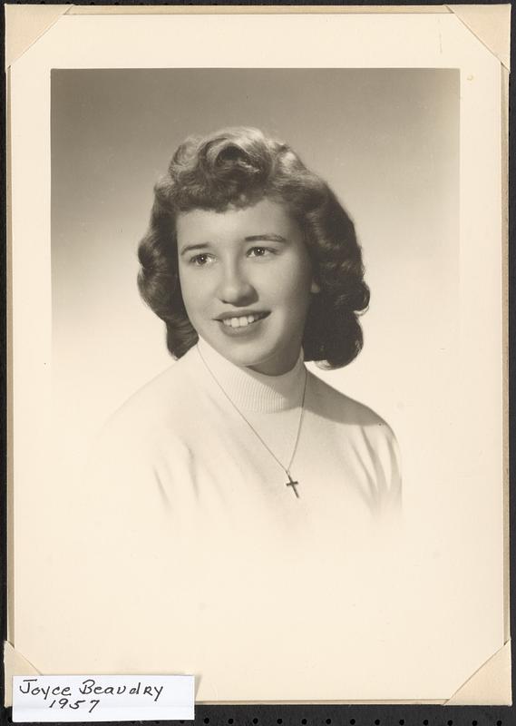Joyce Beaudry, class of 1956, Deerfield High School - Digital Commonwealth