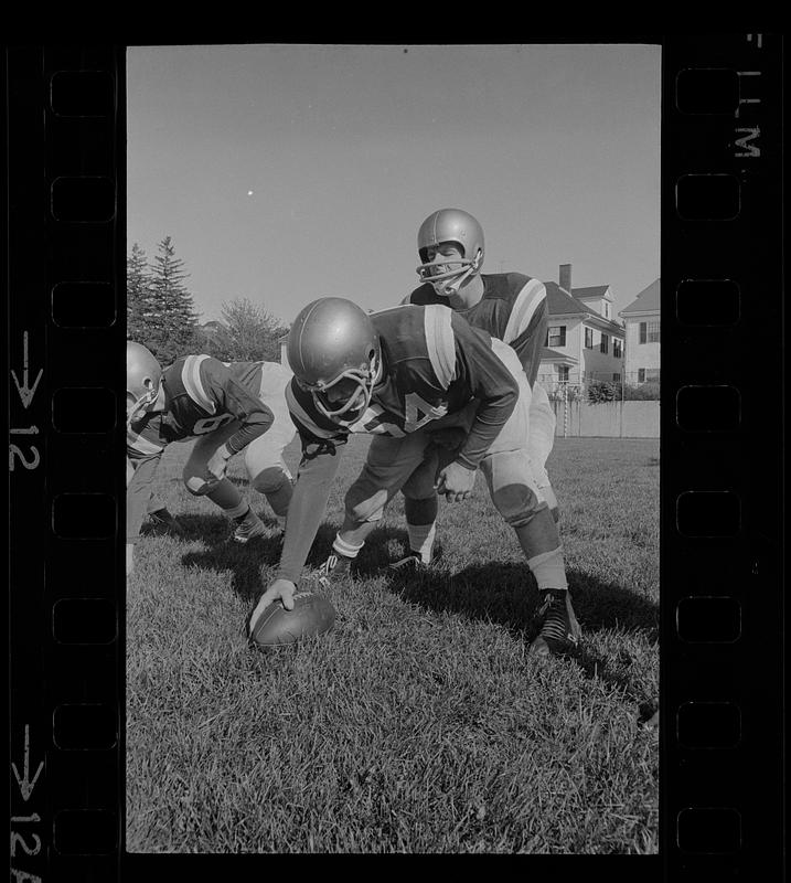 Football practice - Digital Commonwealth