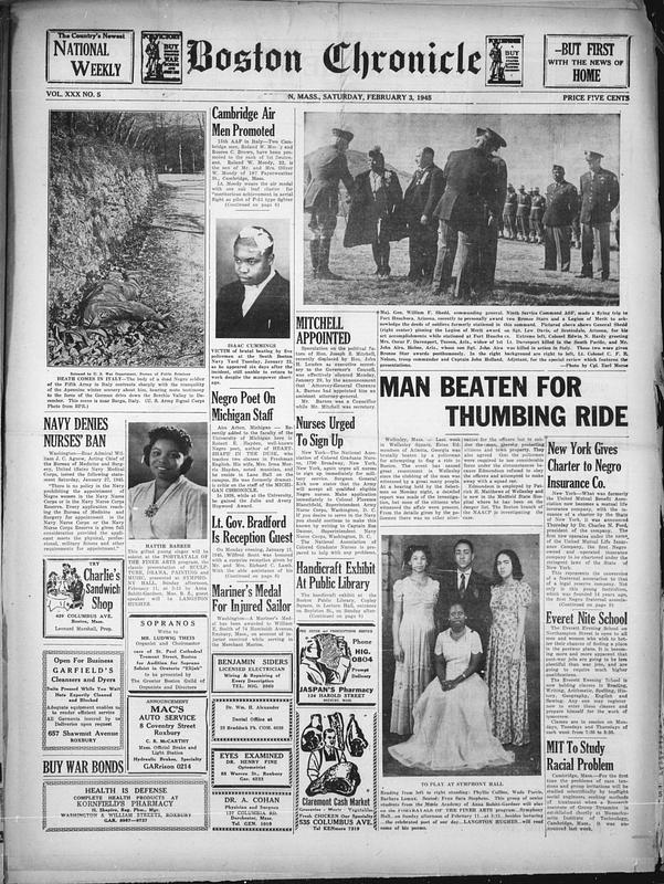 Boston Chronicle. February 03, 1945 - Digital Commonwealth