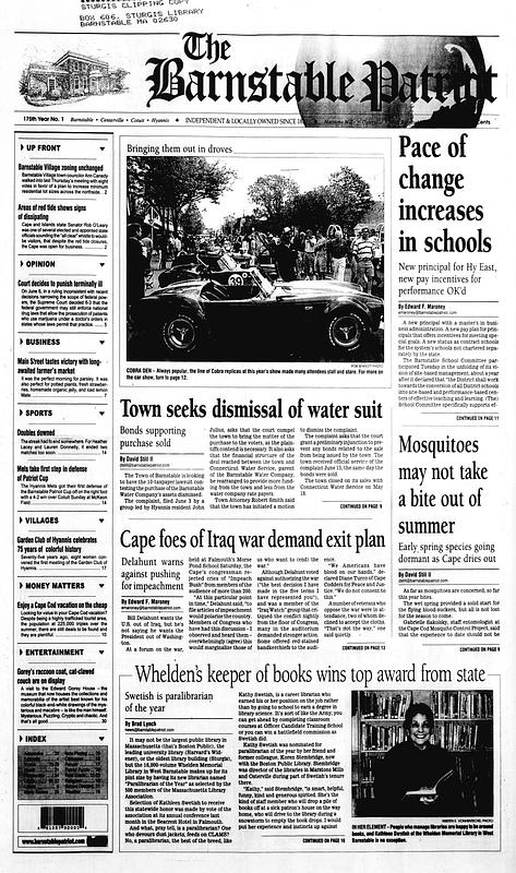 Barnstable Patriot. June 24, 2005 - Digital Commonwealth