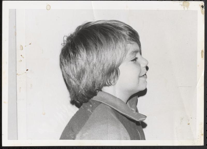 Profile of a boy - Digital Commonwealth