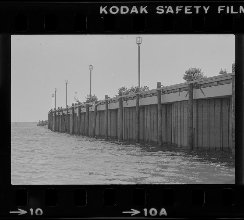 Waterfront pilings - Digital Commonwealth