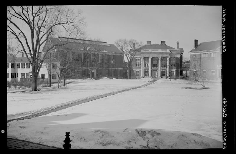 Schlesinger Library and Agassiz House, Radcliffe College - Digital ...