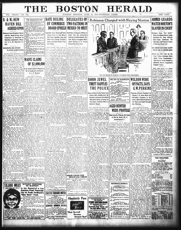 The Boston Herald. June 23, 1914 - Digital Commonwealth