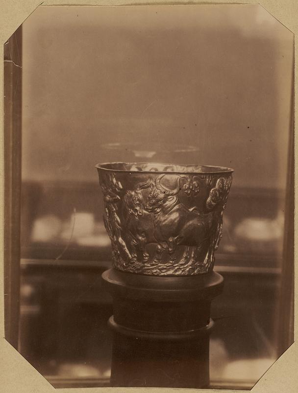 The gold Vapheio cups, National Museum, Athens - Digital Commonwealth