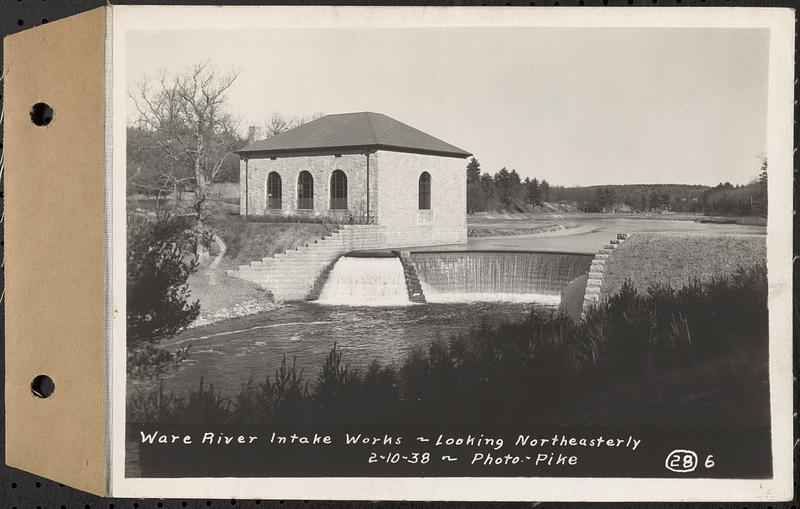 Contract No. 28, Ware River Intake Building, Grading the Grounds, Barre ...
