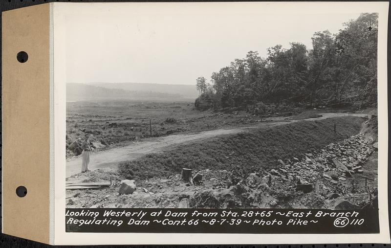 Contract No. 66, Regulating Dams, Middle Branch (New Salem), and East ...