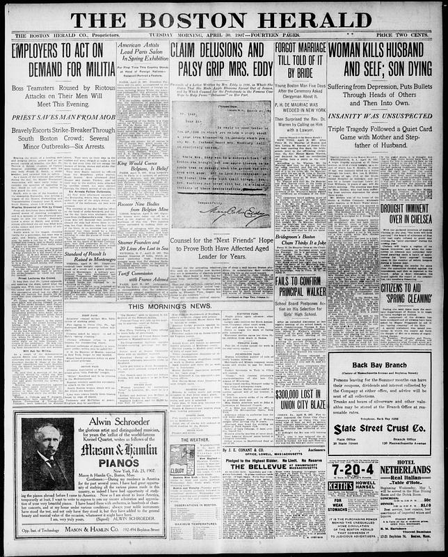 The Boston Herald. April 30, 1907 - Digital Commonwealth