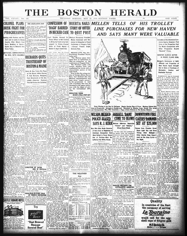The Boston Herald. May 21, 1914 - Digital Commonwealth