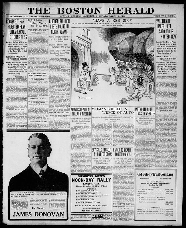 The Boston Herald. November 04, 1907 - Digital Commonwealth