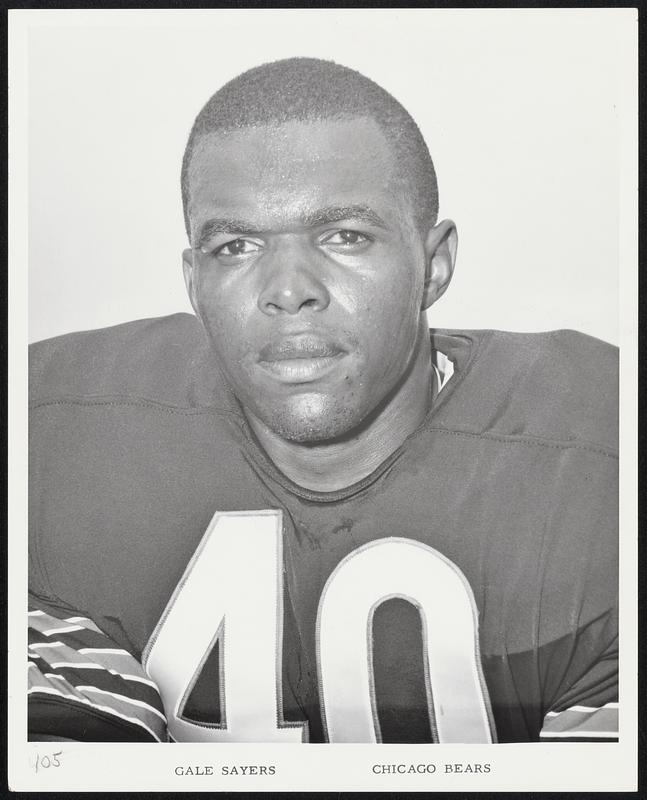 Gale Sayers Chicago Bears - Digital Commonwealth
