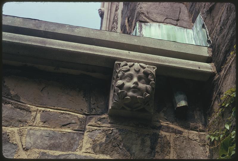 Closeup detail, Swedenborg Chapel, Cambridge - Digital Commonwealth