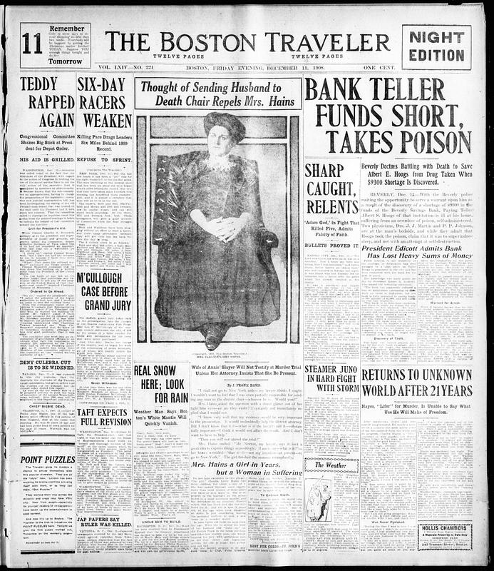 The Boston Traveler. December 11, 1908 - Digital Commonwealth