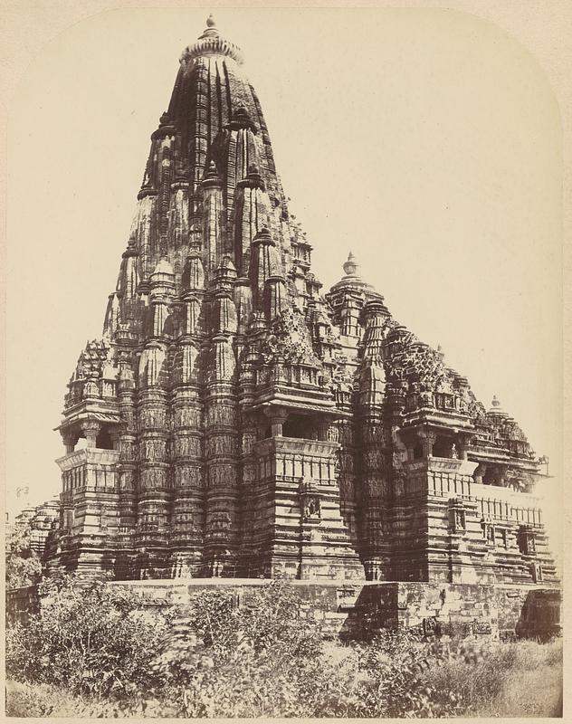 General view from the south-west of the Kandariya Mahadeo Temple ...