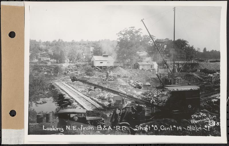 Contract No. 19, Dam and Substructure of Ware River Intake Works at ...