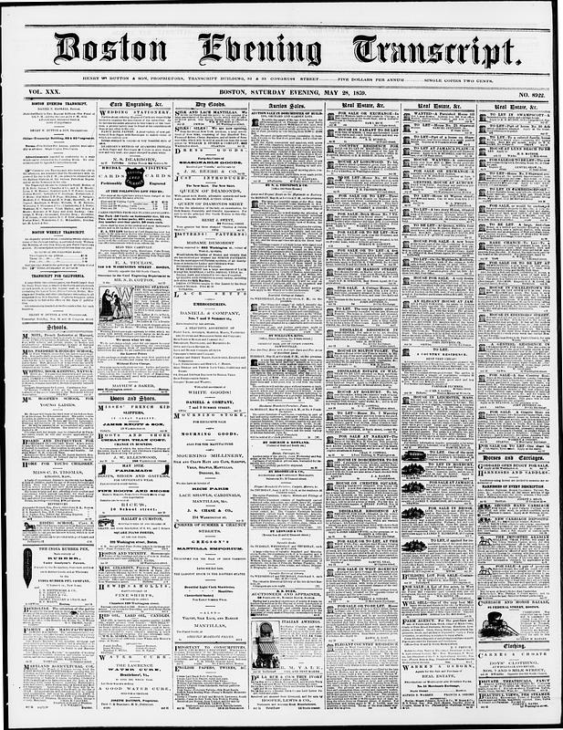Boston Evening Transcript - Digital Commonwealth