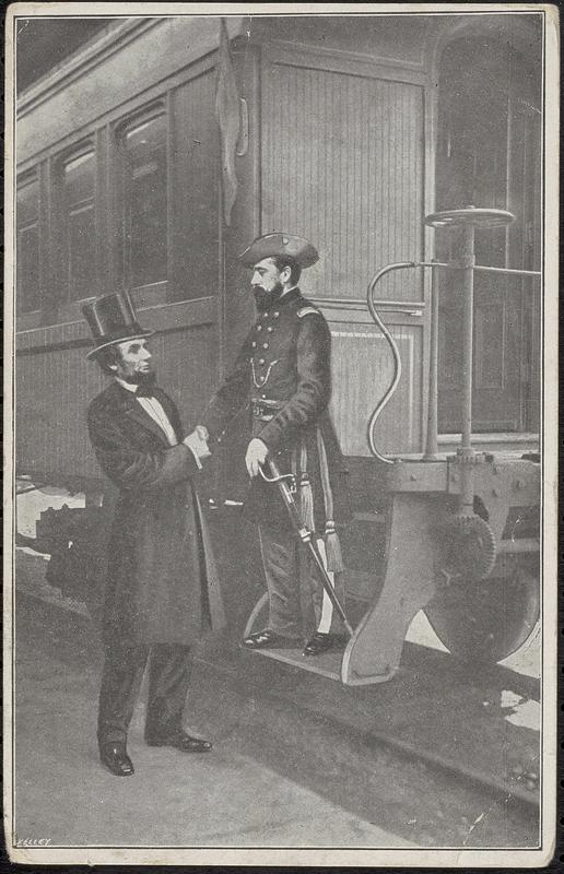 Col. Edward F. Jones meets President Abraham Lincoln, April 19, 1861 ...