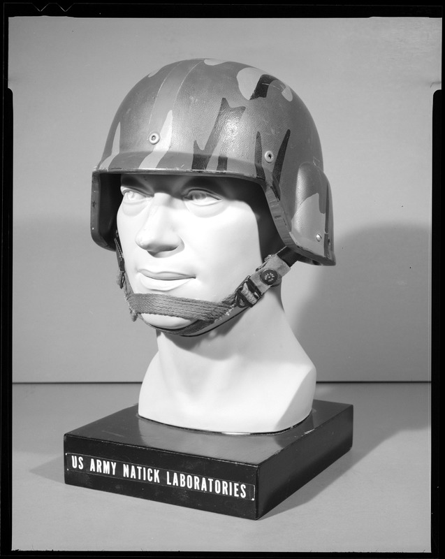 CEMEL, body armor, helmet, infantry, new, on mannequin head, camouflage ...