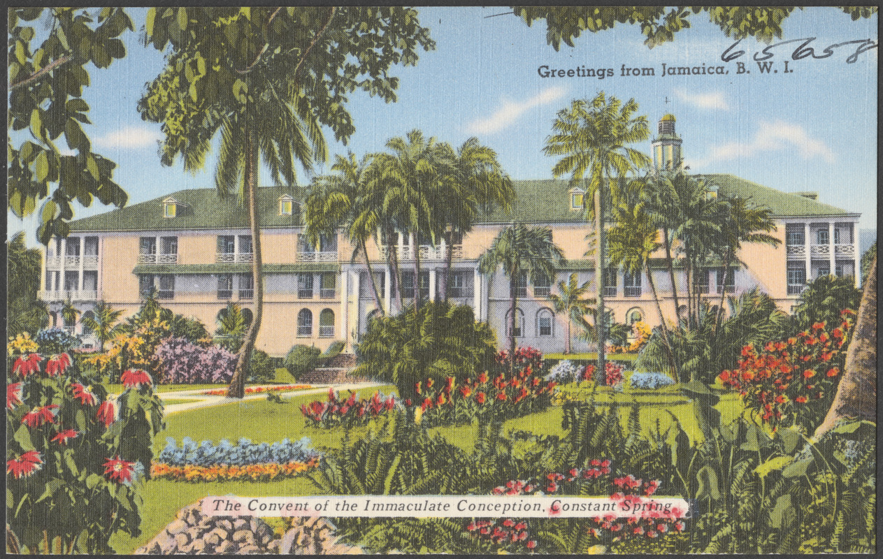 Greetings from Jamaica, B.W.I. The Convent of the Immaculate Conception ...