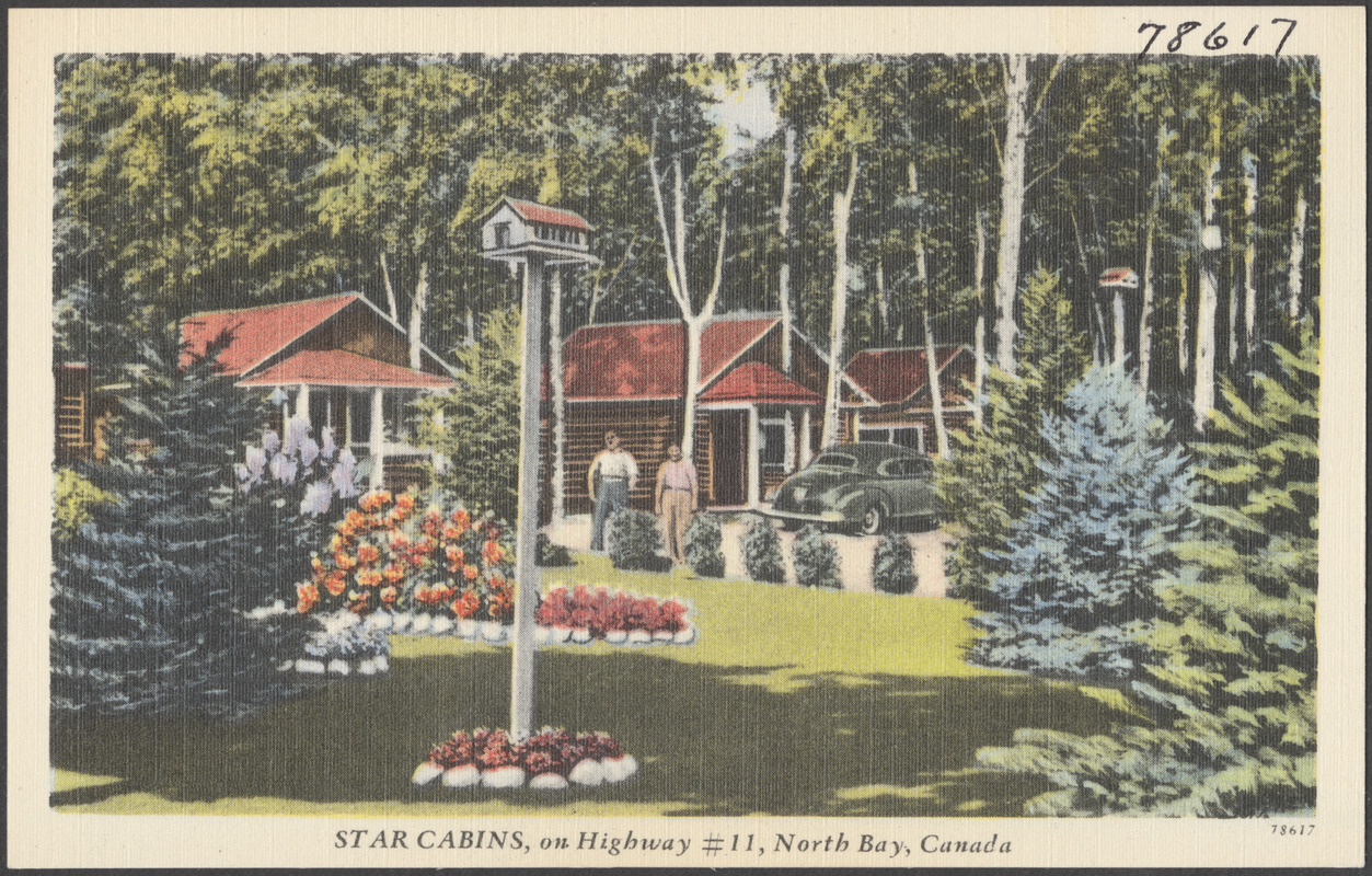 Star Cabins, on Highway #11, North Bay, Canada - Digital Commonwealth