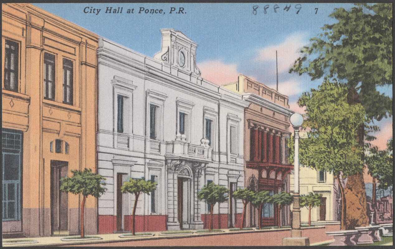 City Hall at Ponce, P. R. - Digital Commonwealth