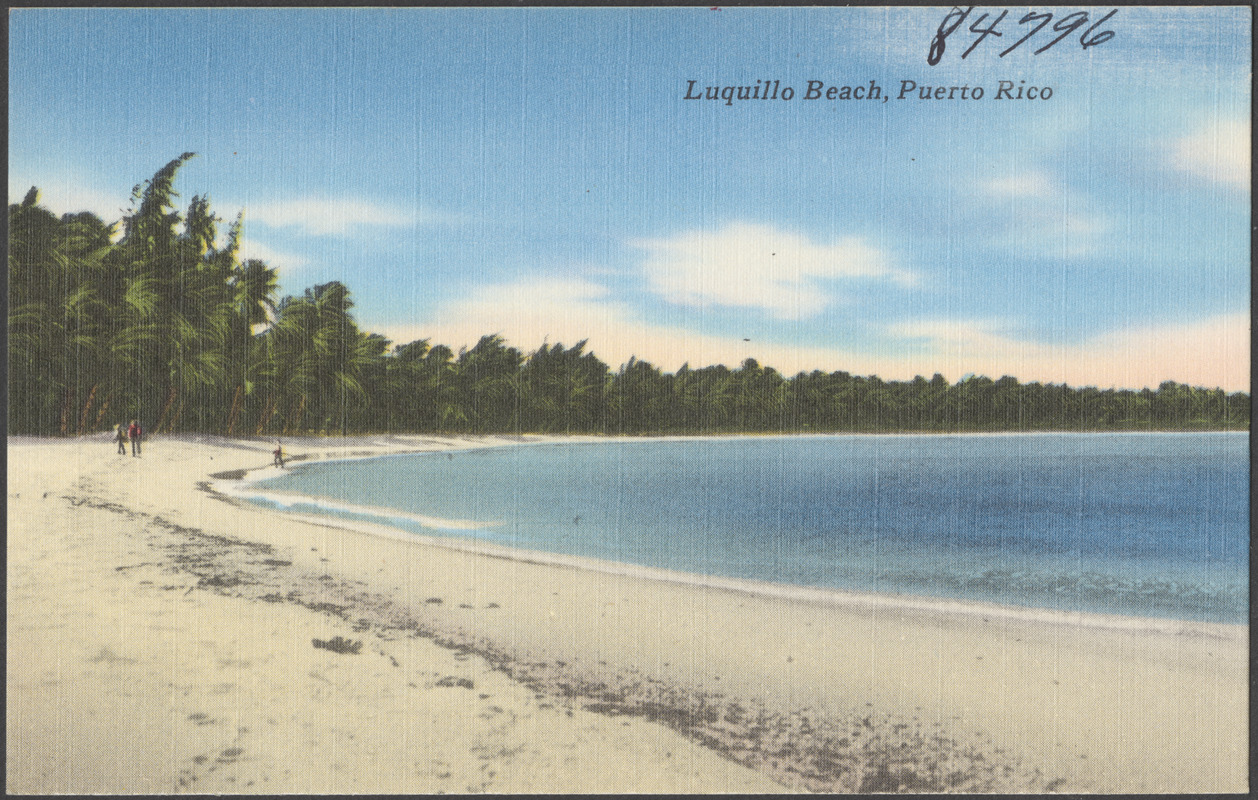 Luquillo Beach, Puerto Rico - Digital Commonwealth
