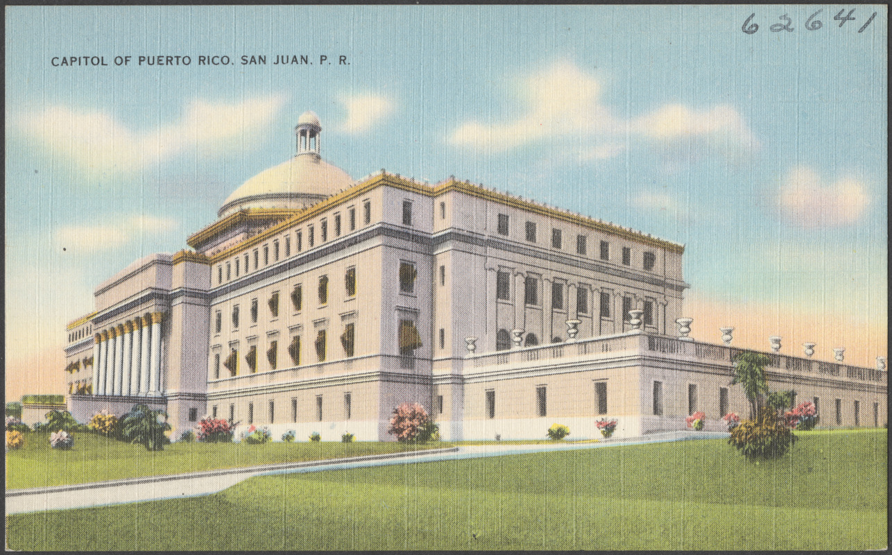 Capitol of Puerto Rico, San Juan, P. R. - Digital Commonwealth