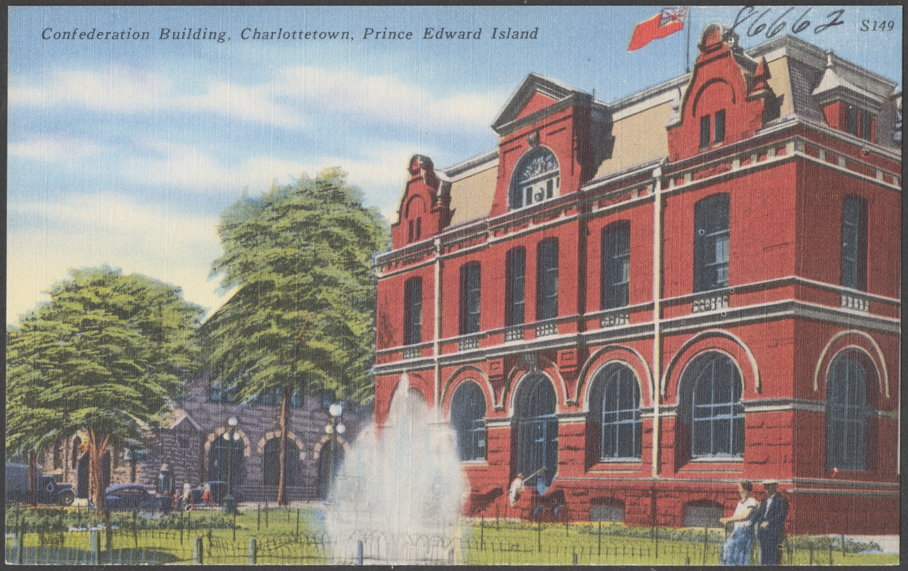 Confederation building, Charlottetown, Prince Edward Island - Digital ...