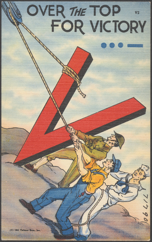 Over the top for victory - Digital Commonwealth