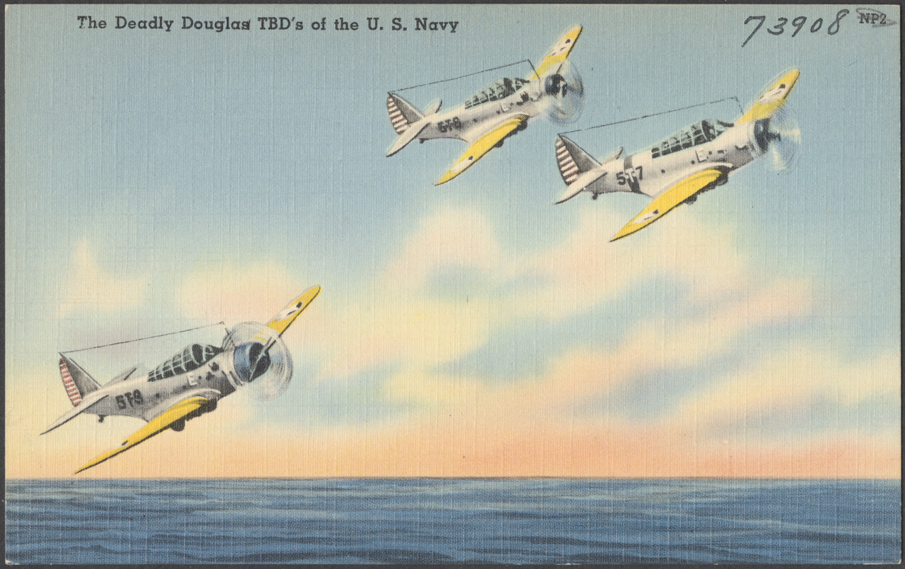 The deadly Douglas TBD's of the U. S. Navy - Digital Commonwealth