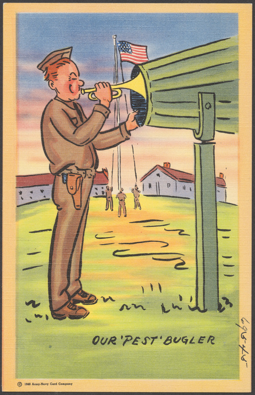 Our 'pest' bugler - Digital Commonwealth
