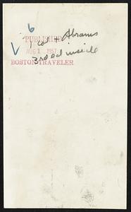 George Saul Abrams, '54. Born: March 21, 1932 in Boston, Massachusetts ...